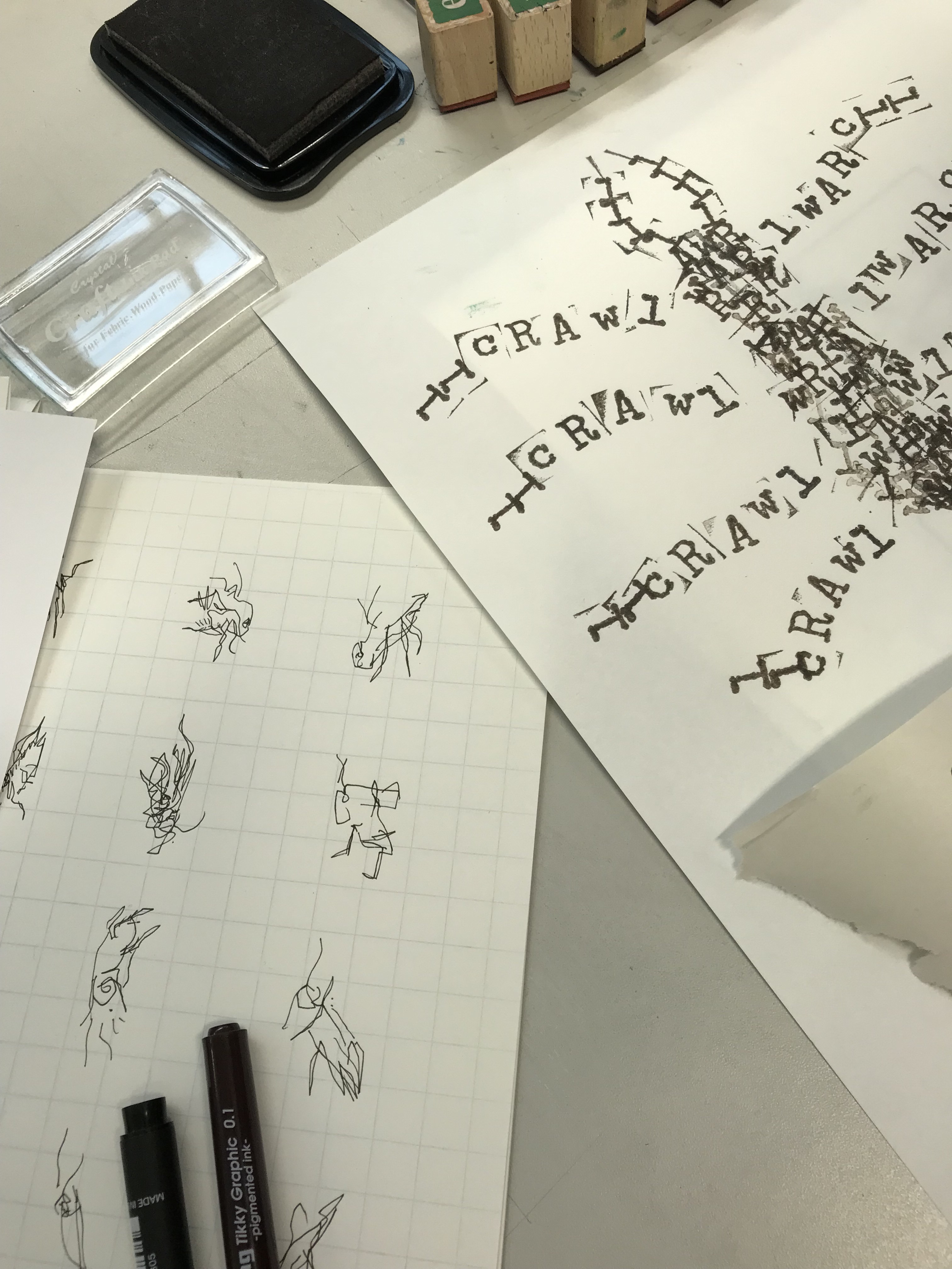 Jan 2020: BA Illustration Workshop: Insects and embodied drawing – Dr ...